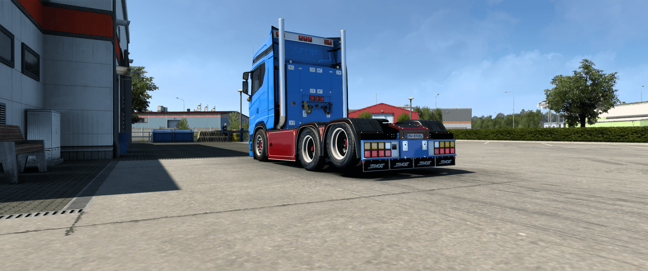 [sideskirts tuning part] Scania NG custom sideskirts