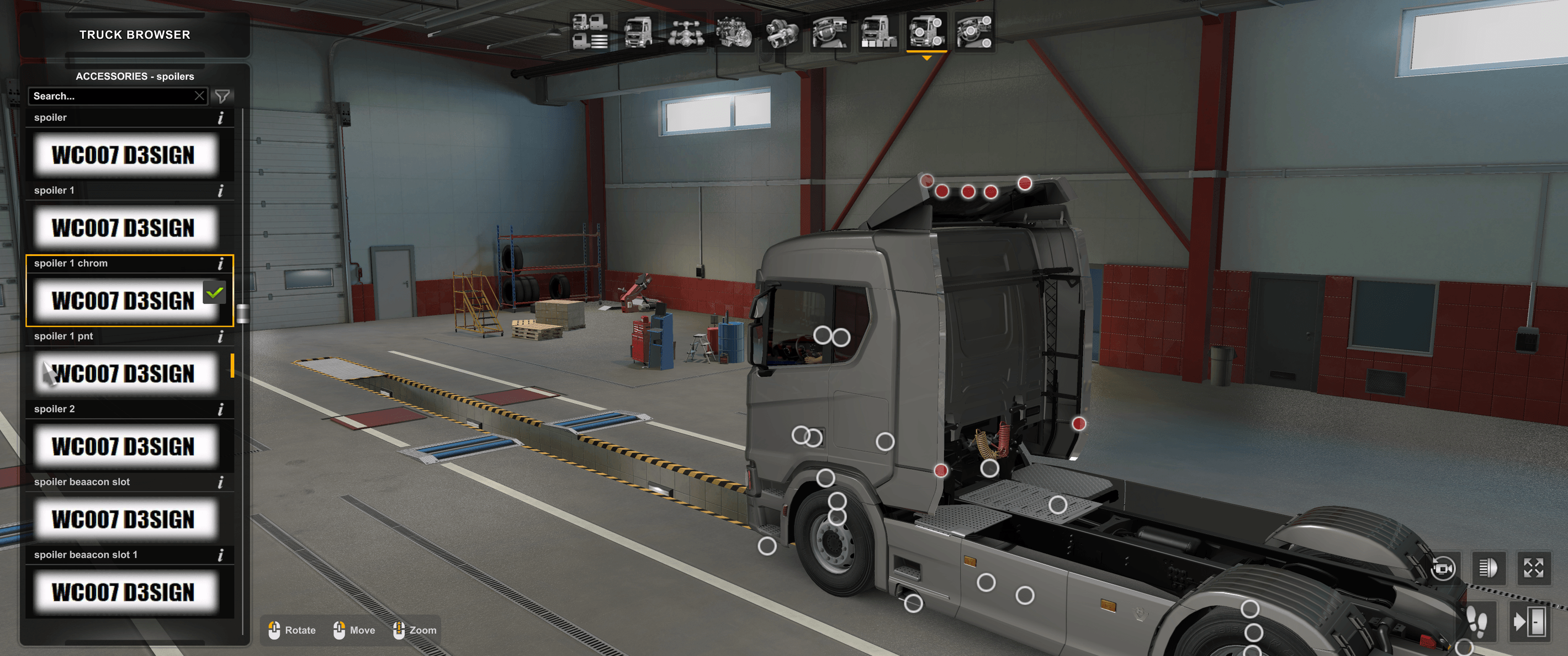 *[beaconbar tuning part] Scania NG beacon bars