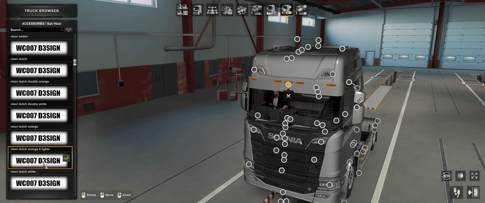 *[beaconbar tuning part] Scania NG beacon bars