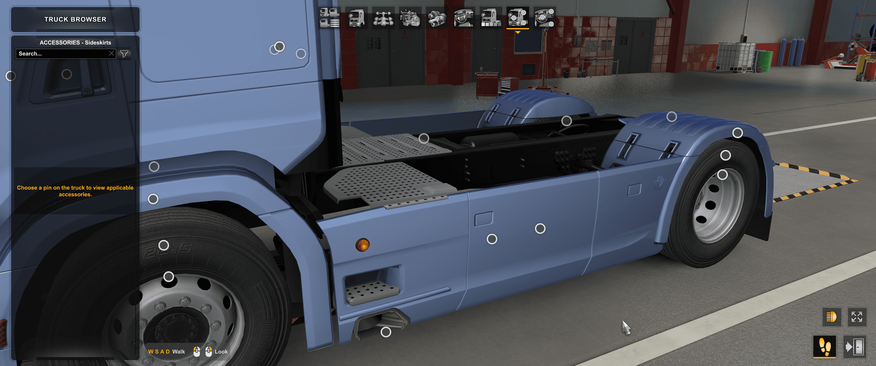[rear exhaust tuning part] Scania NG Nick Valk exhaust