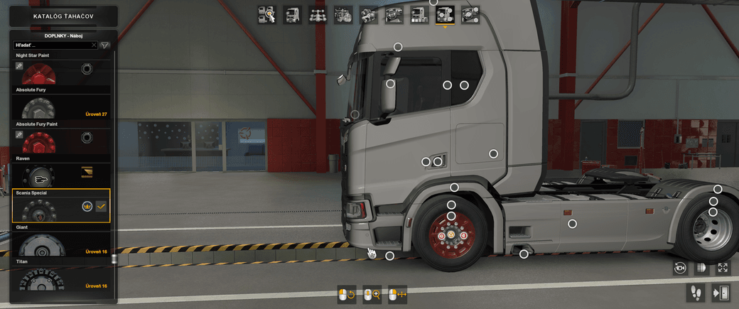 *[bwall tuning part] Scania NG Danish back wall V2