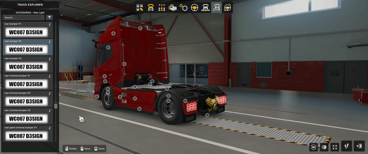 *[beaconbar tuning part] Scania NG beacon bars