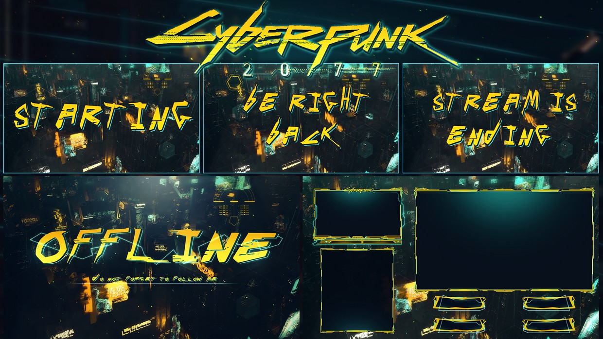 CYBERPUNK 2077 - Animated Screens