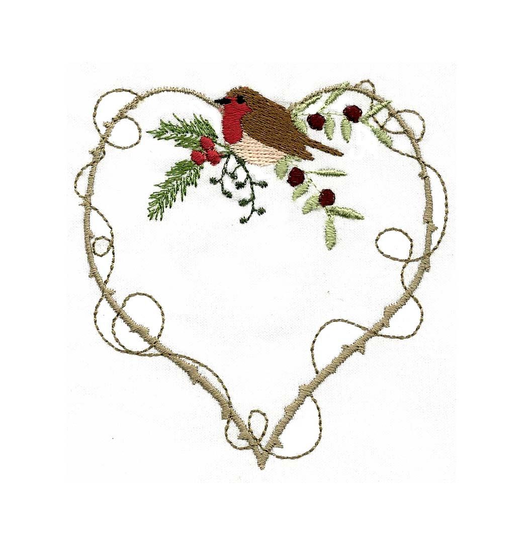 Robin Heart Frame...2 Sizes