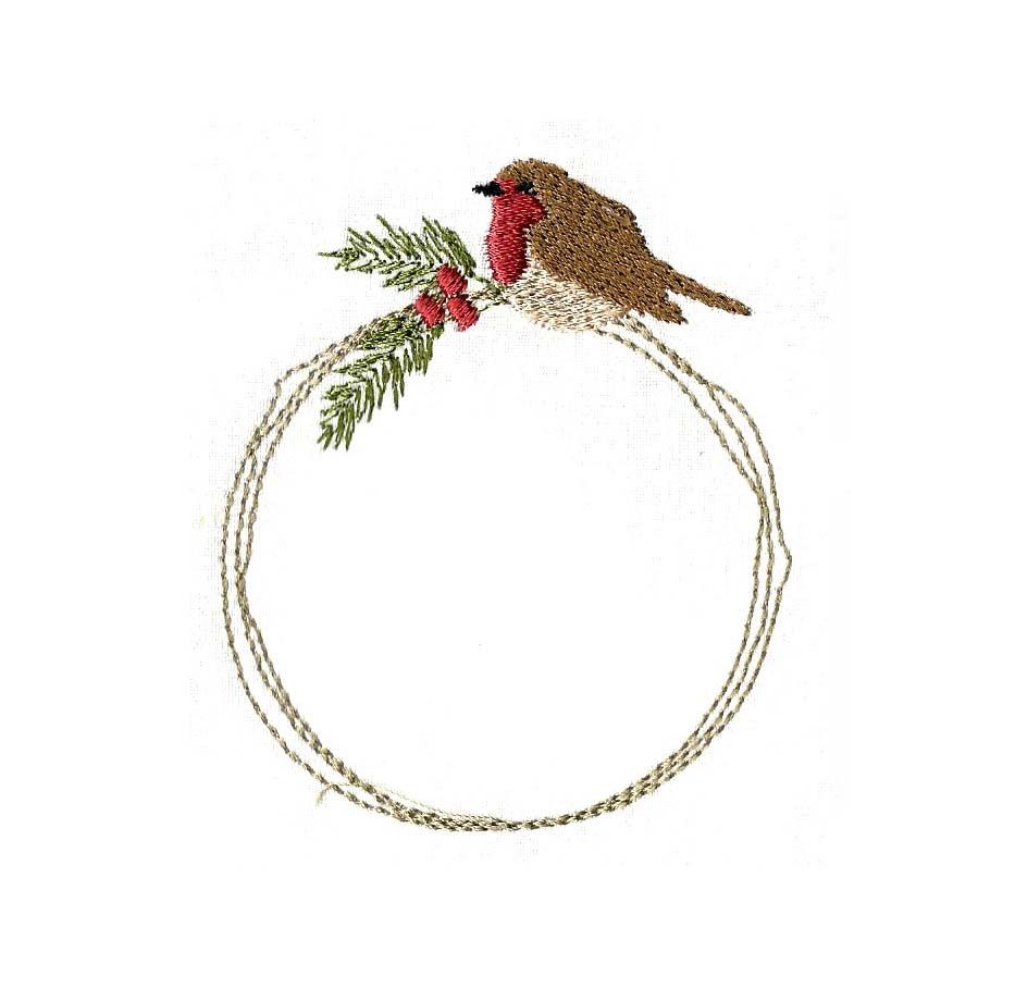 Whimsy Robin Wreath...2 sizes