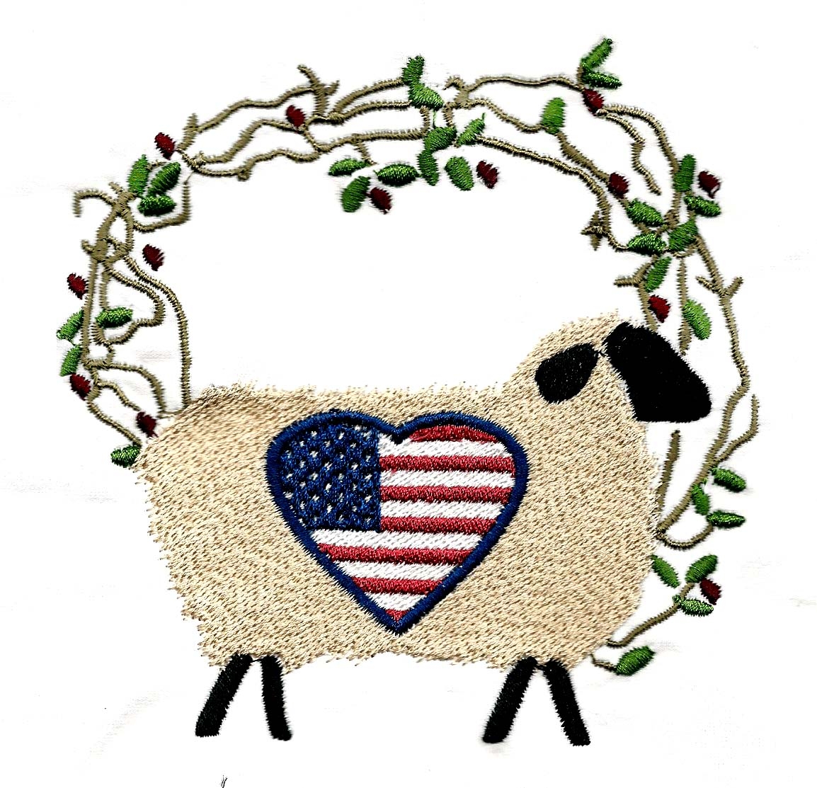 US Flag Sheep (5")