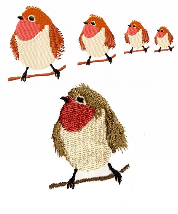 Child's Robin Bunting
