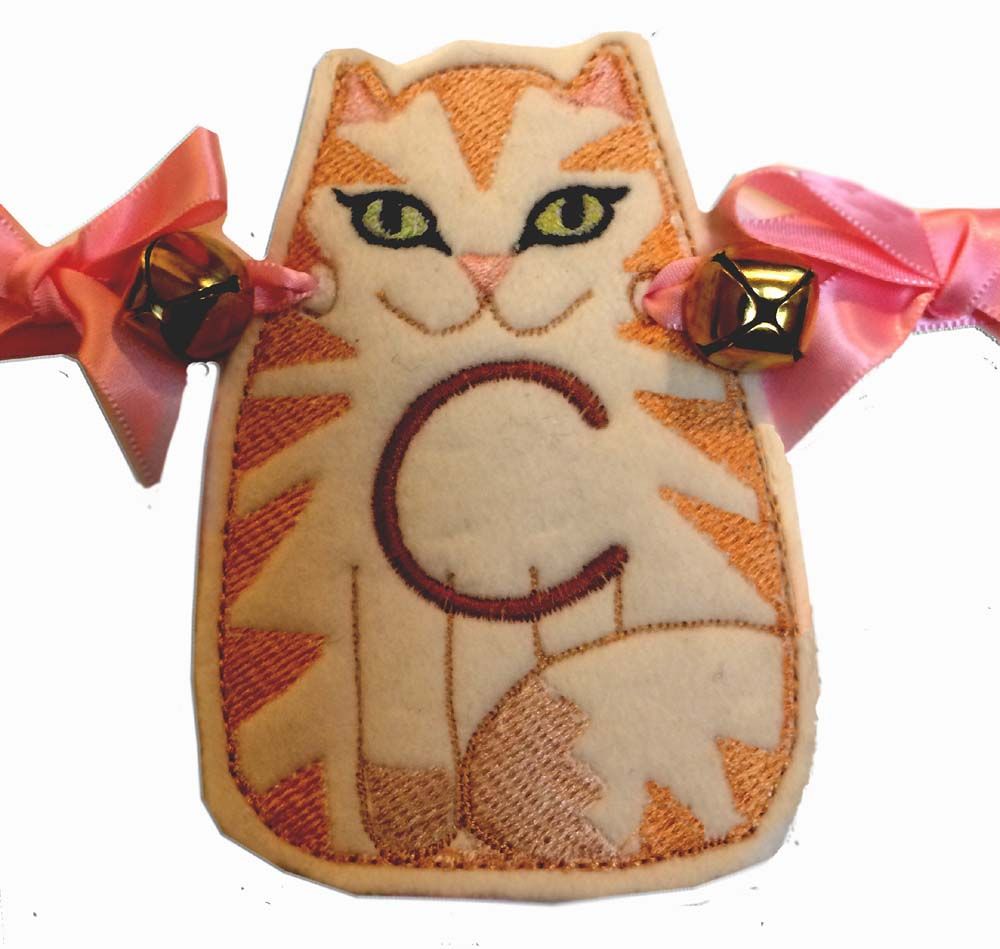 Tabby Cat Alphabet Bunting/Garland