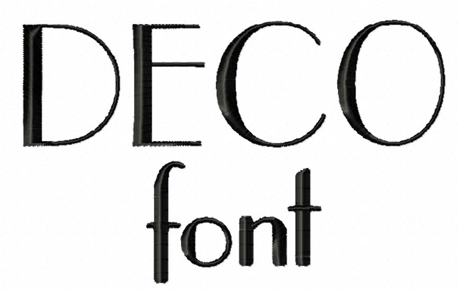 Deco Font