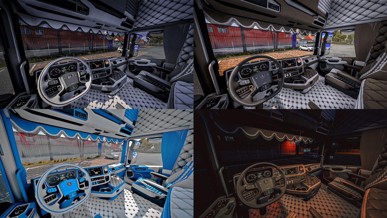 [ETS2] Scania S 2022 High Cabin İnterior