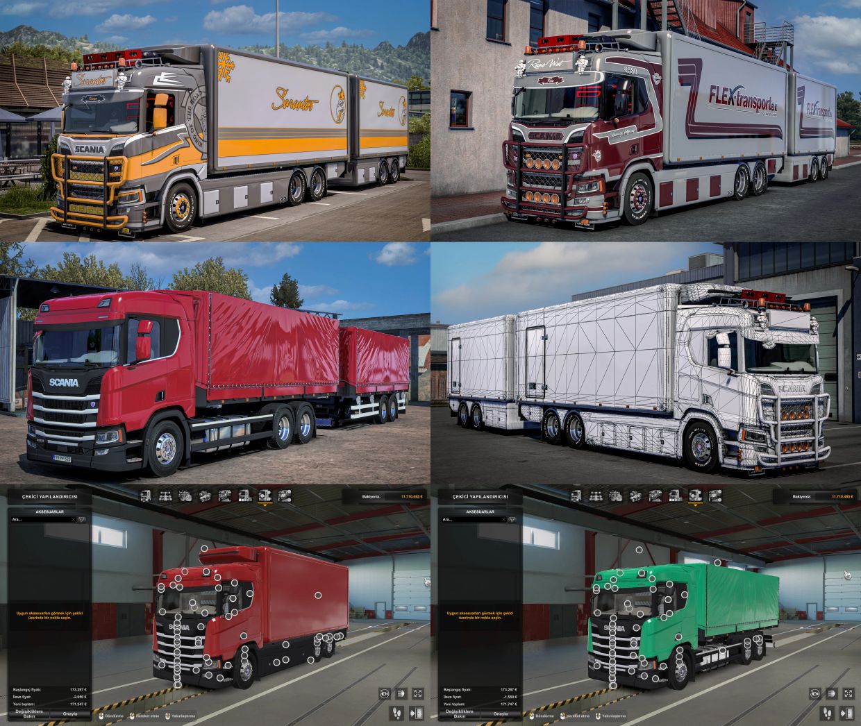 [ETS2] Scania NG R580 Megamod