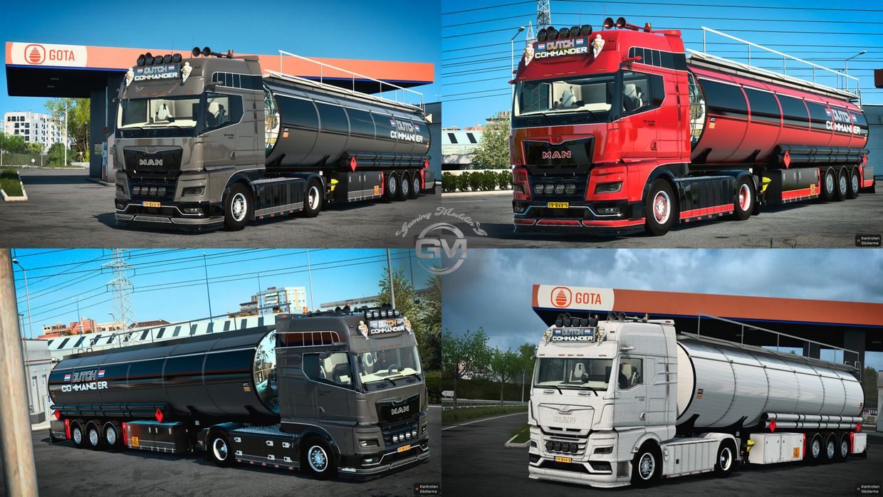 [ETS2] MAN TGX Dutch Commander