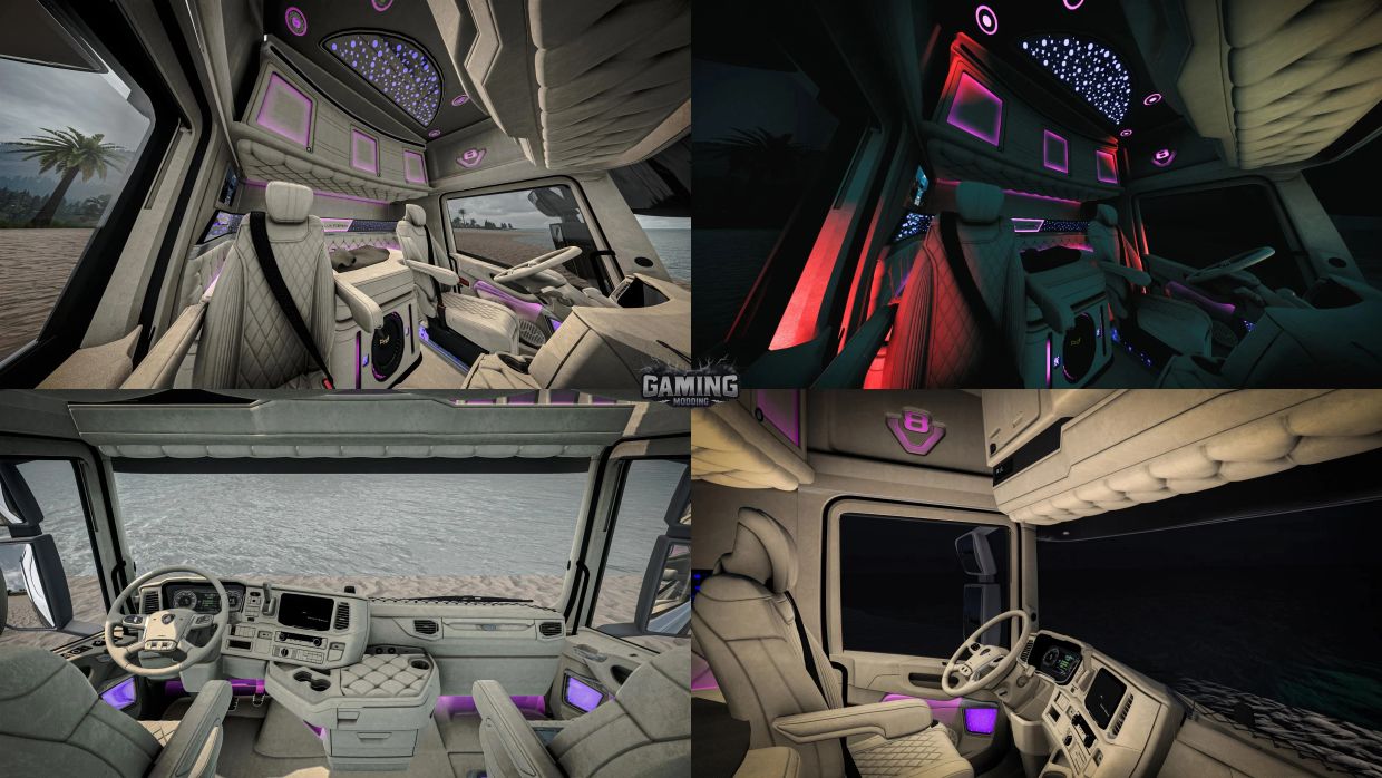 [ETS2] Scania S Highline Cabin Luxury İnterior [SCS]