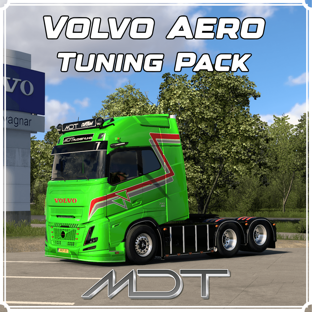 ets2 mod tuning aero skin mdt