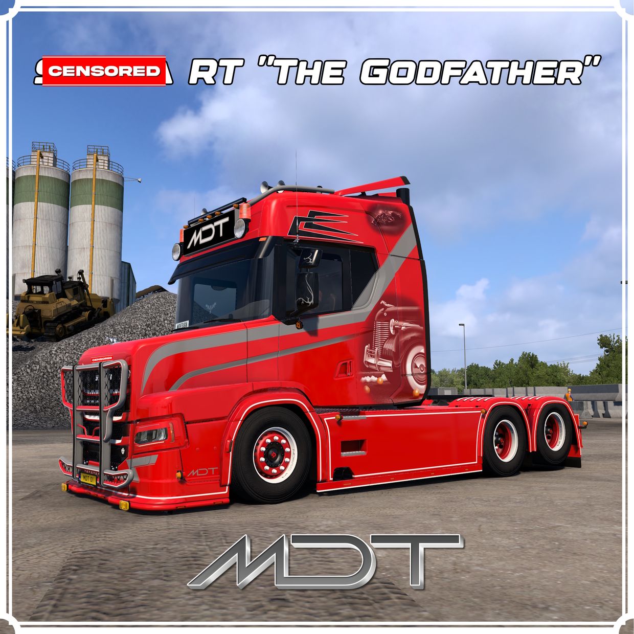 RT/TORPEDO "THE GODFATHER" SKIN PACK | MDT | ETS2 MOD