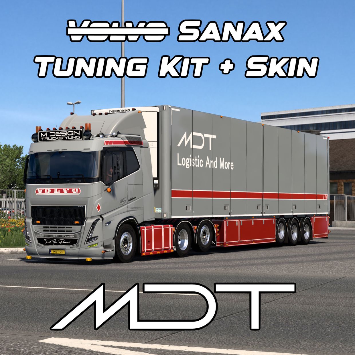 FH2022 SANAX TUNING KIT + SKIN | MDT | ETS2 MODS