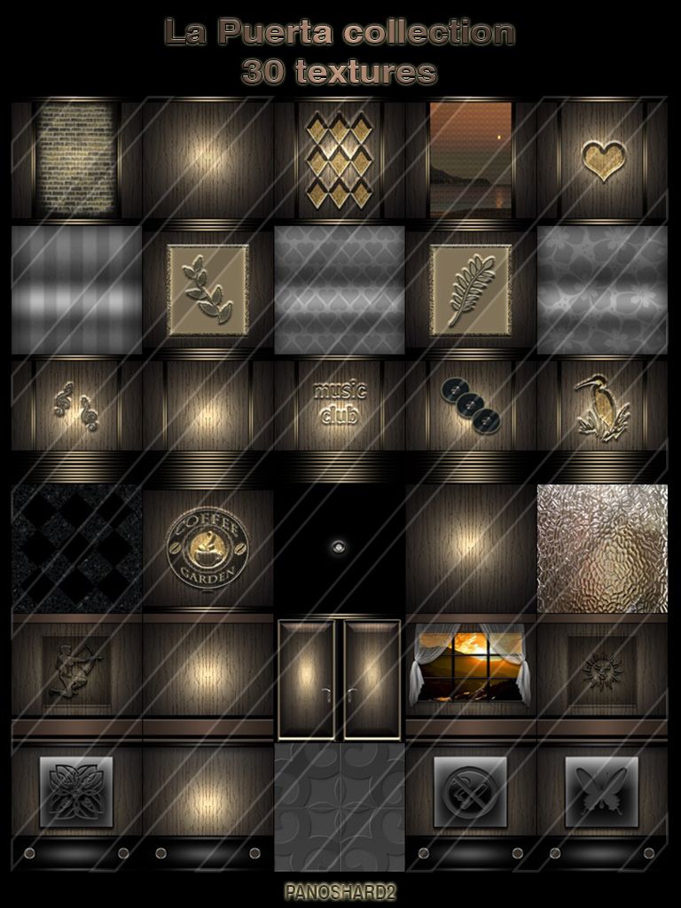 La Puerta collection 30 textures for imvu