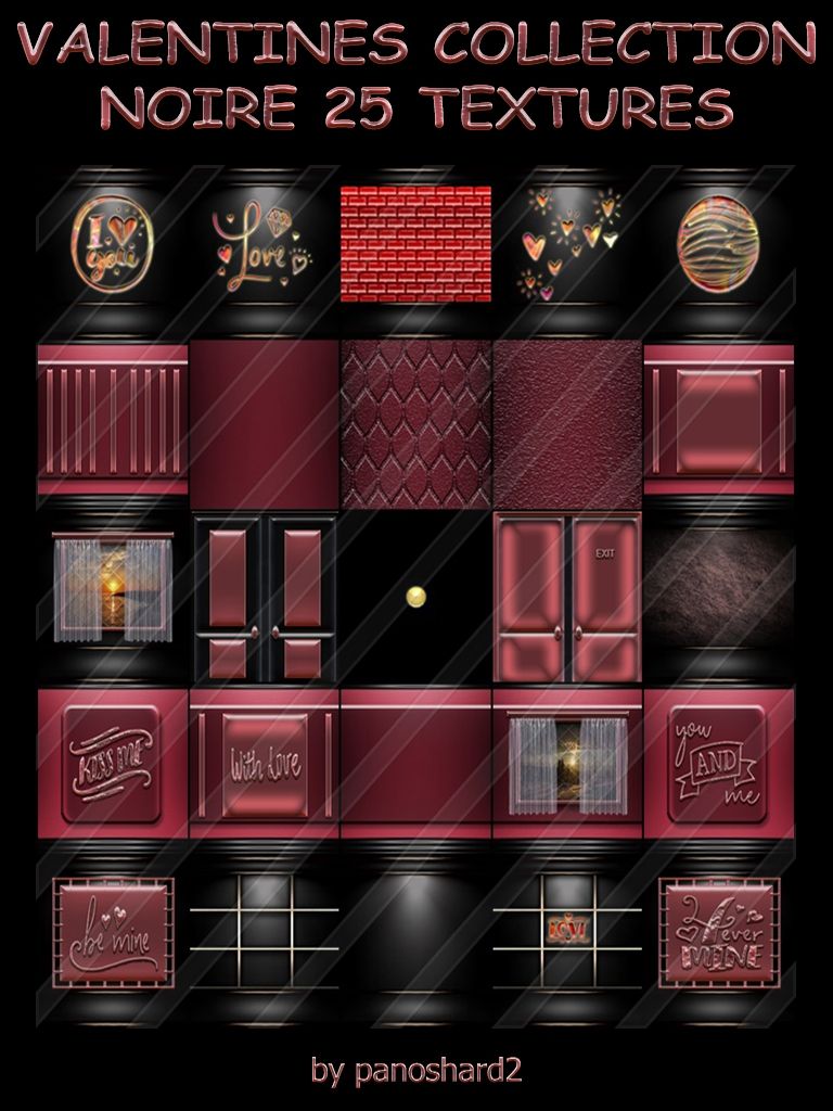 Magnificent collection 30 textures for imvu