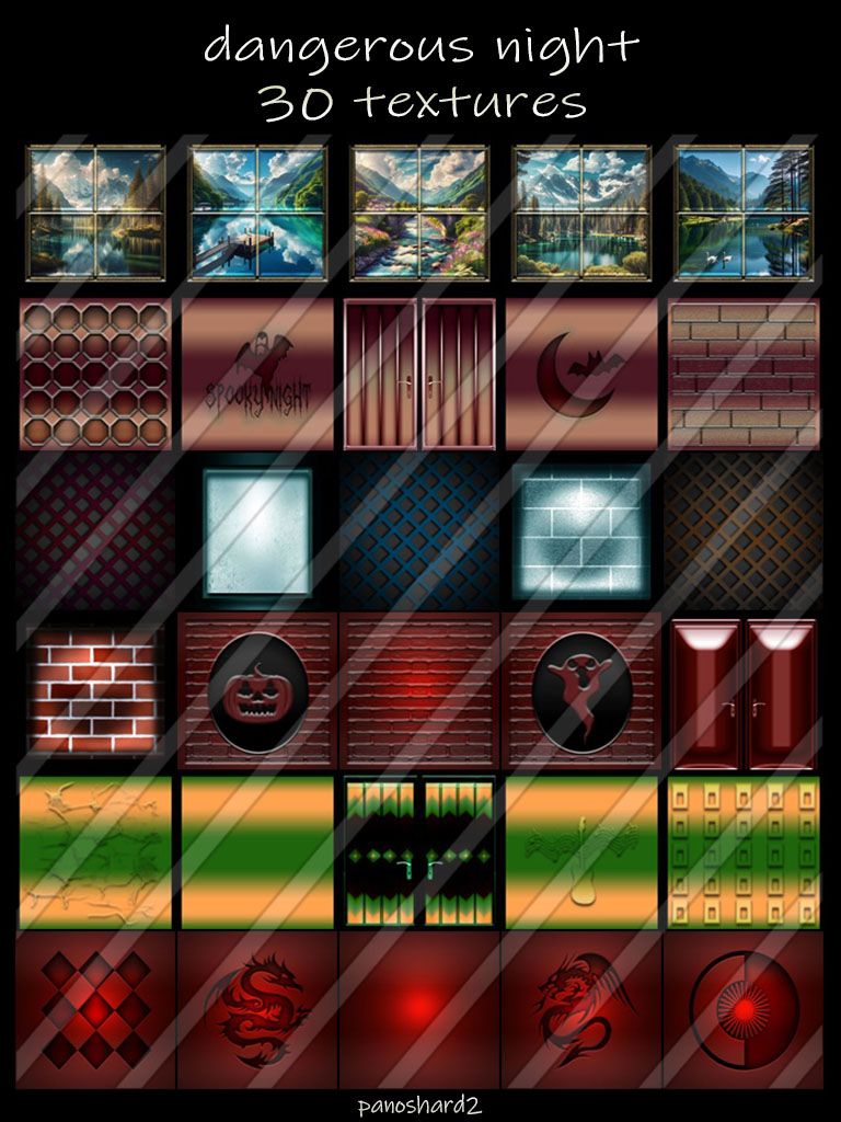 dangerous night 30 textures for imvu