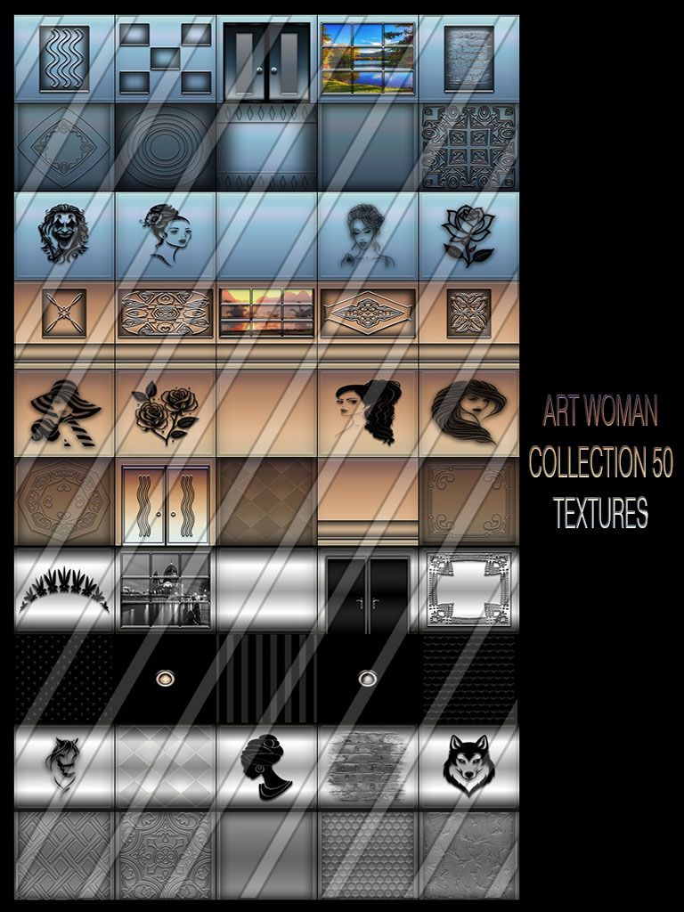black fire collection 30 textures for imvu