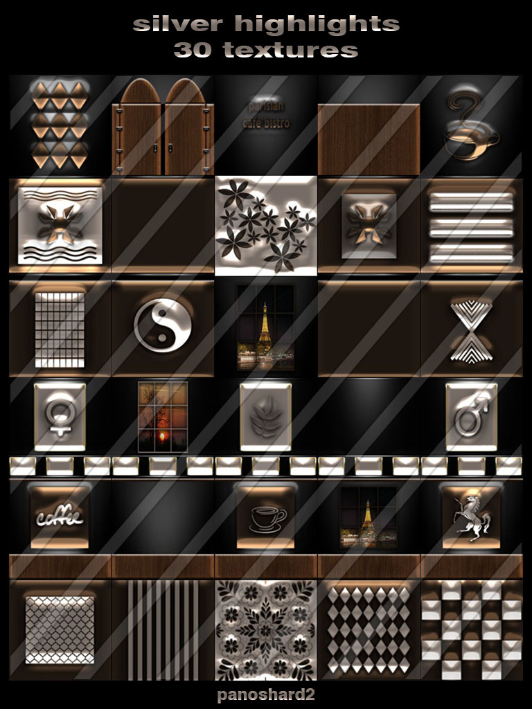 Comfuzio collection 30 textures for imvu