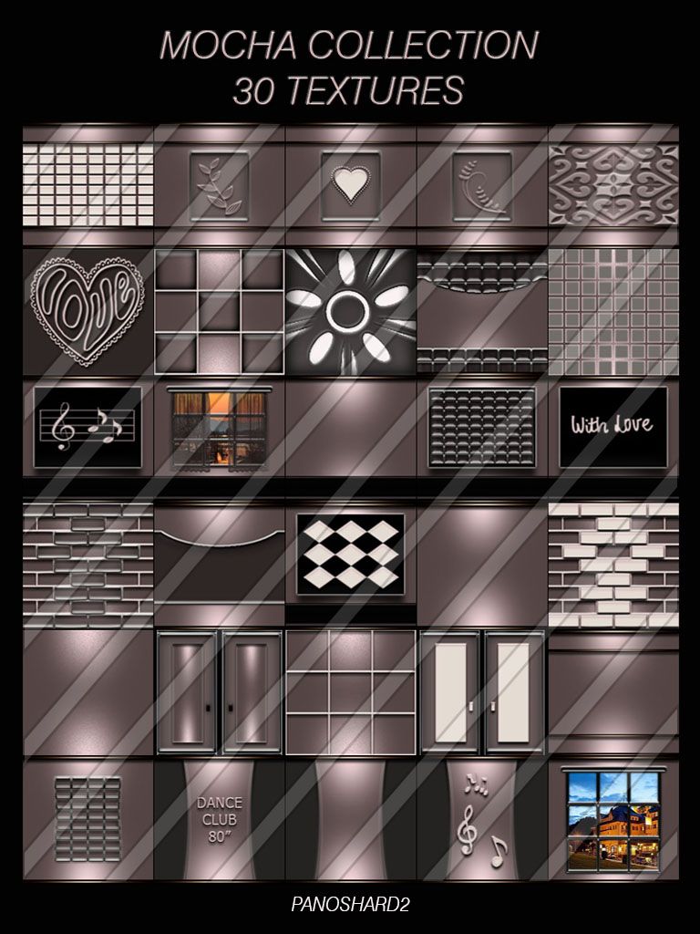 dazzling art 30 textures for imvu