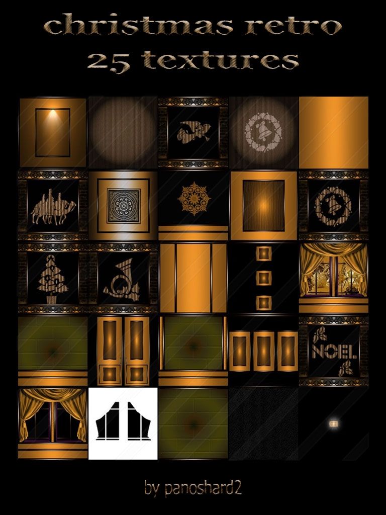 black fire collection 30 textures for imvu