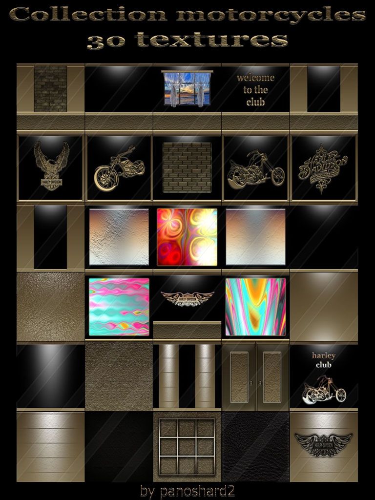 black fire collection 30 textures for imvu