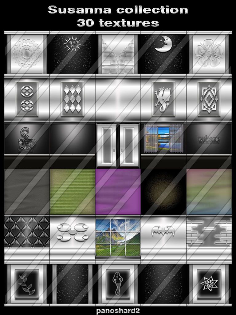 Twelve Textures Eyes For Imvu New Pack