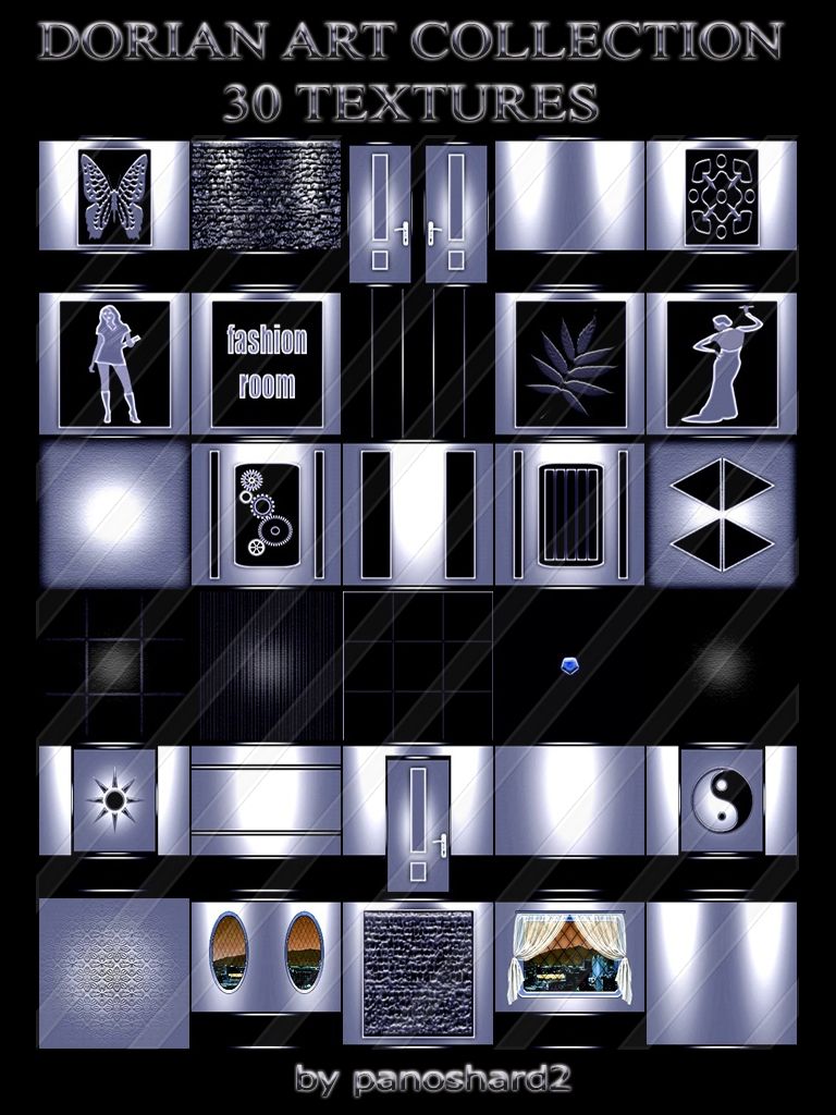 inferno style 30 textures for imvu