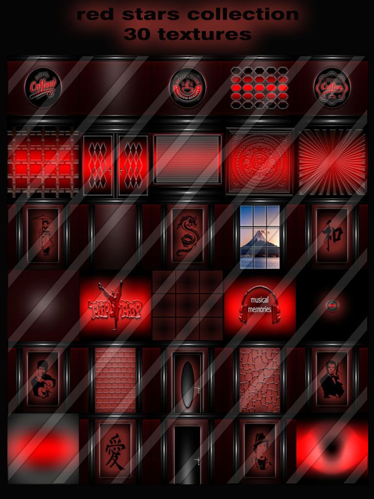 blue and silver 30 textures for imvu creators