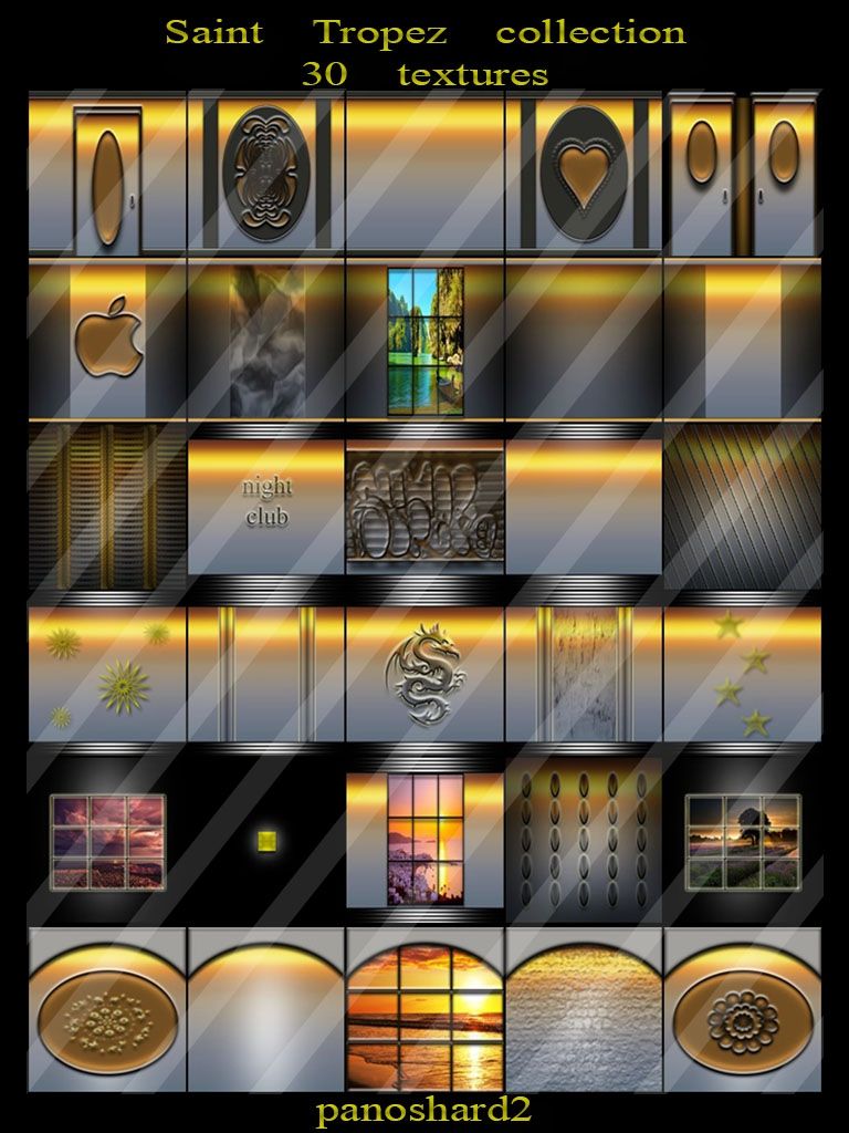 nails collection fon 15 textures for imvu