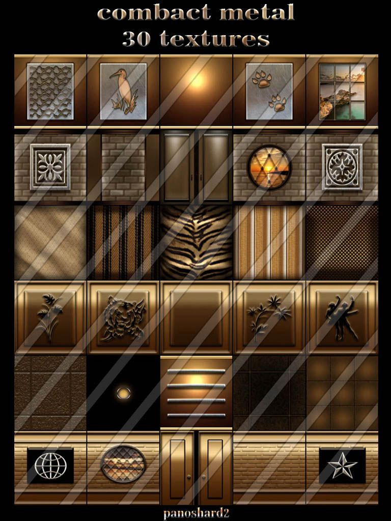 combact metal 30 textures for imvu