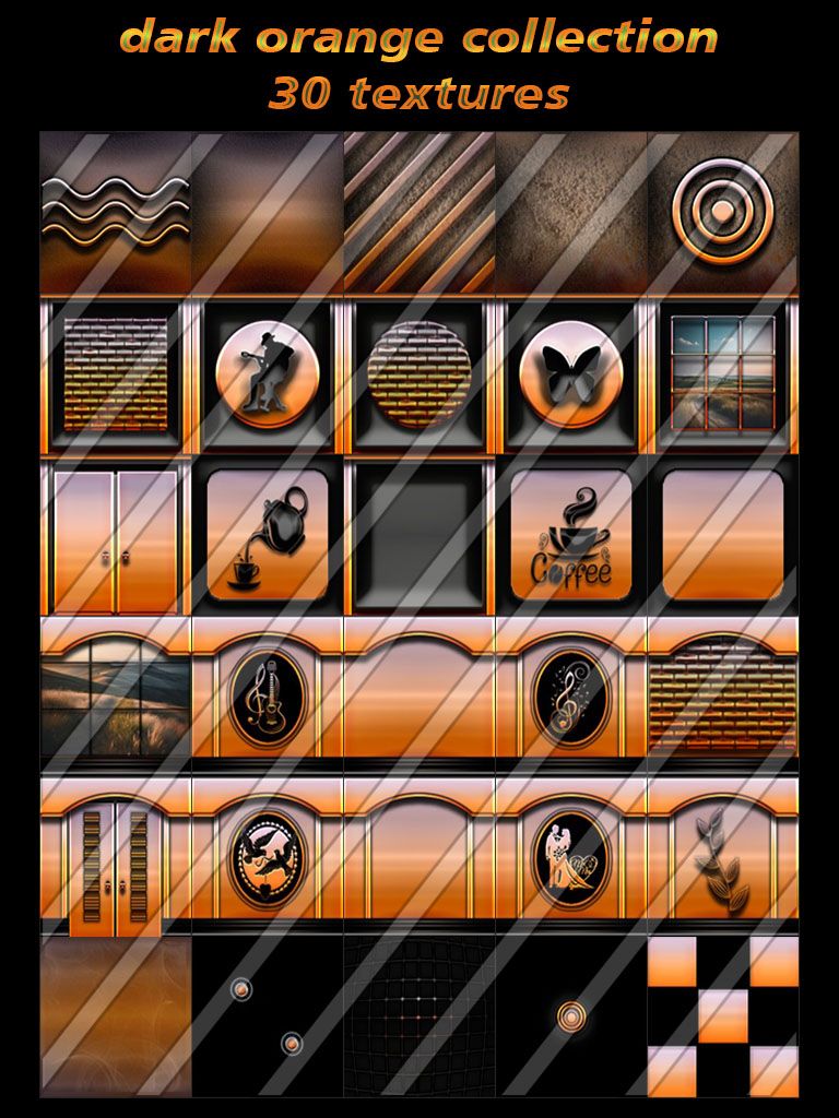 White Storm collection 30 textures for imvu