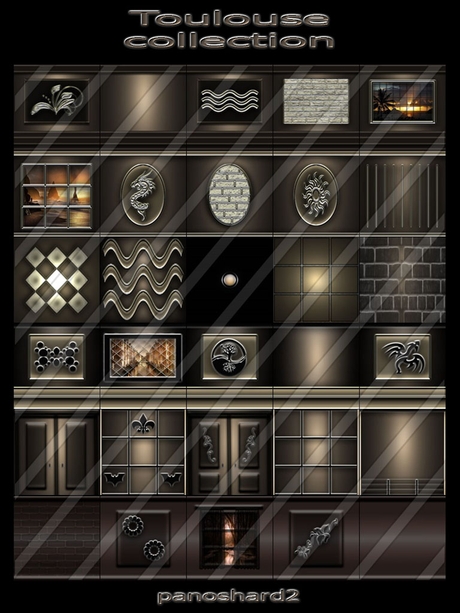 nails collection fon 15 textures for imvu