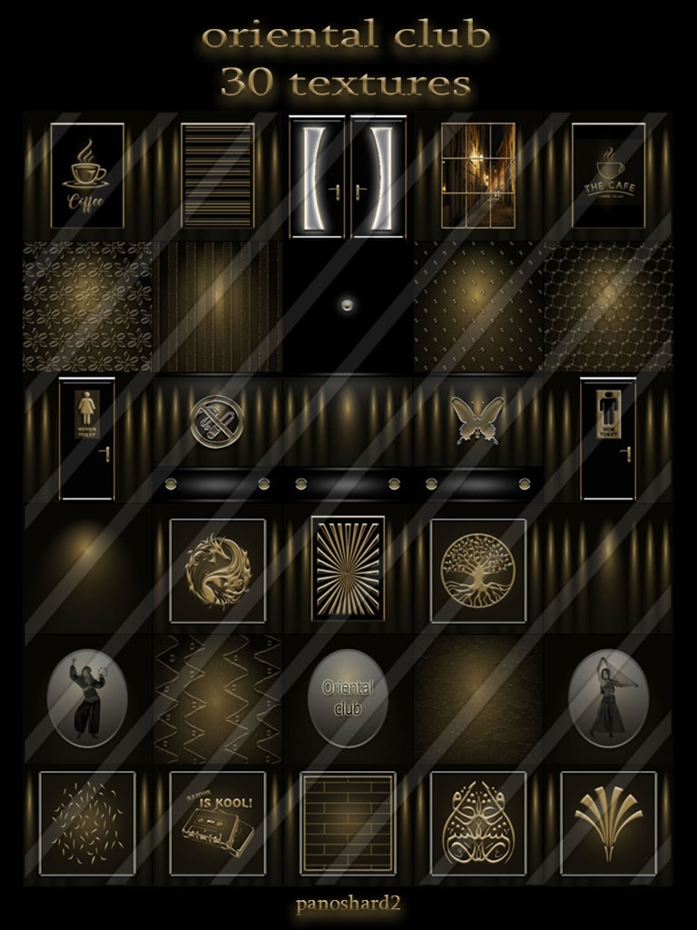 oriental club 30 textures