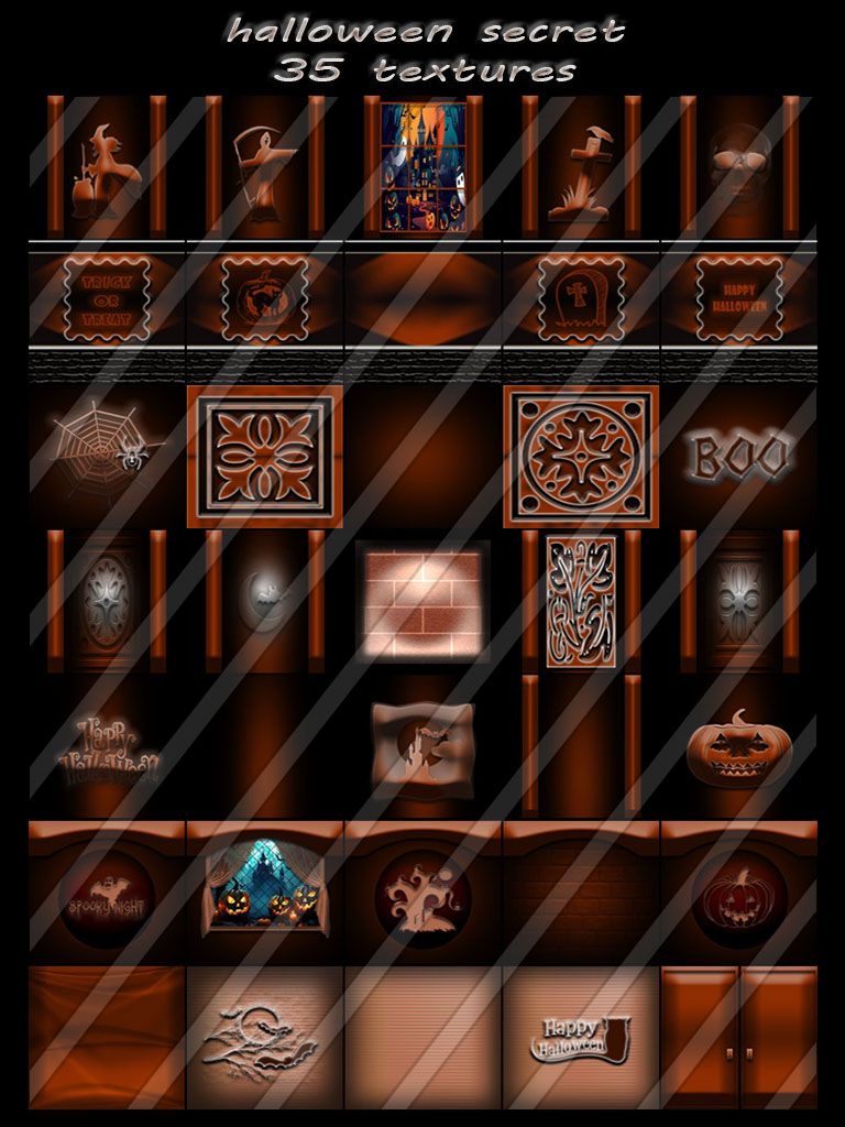 halloween secret 35 textures for imvu