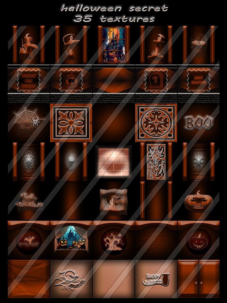 halloween secret 35 textures for imvu