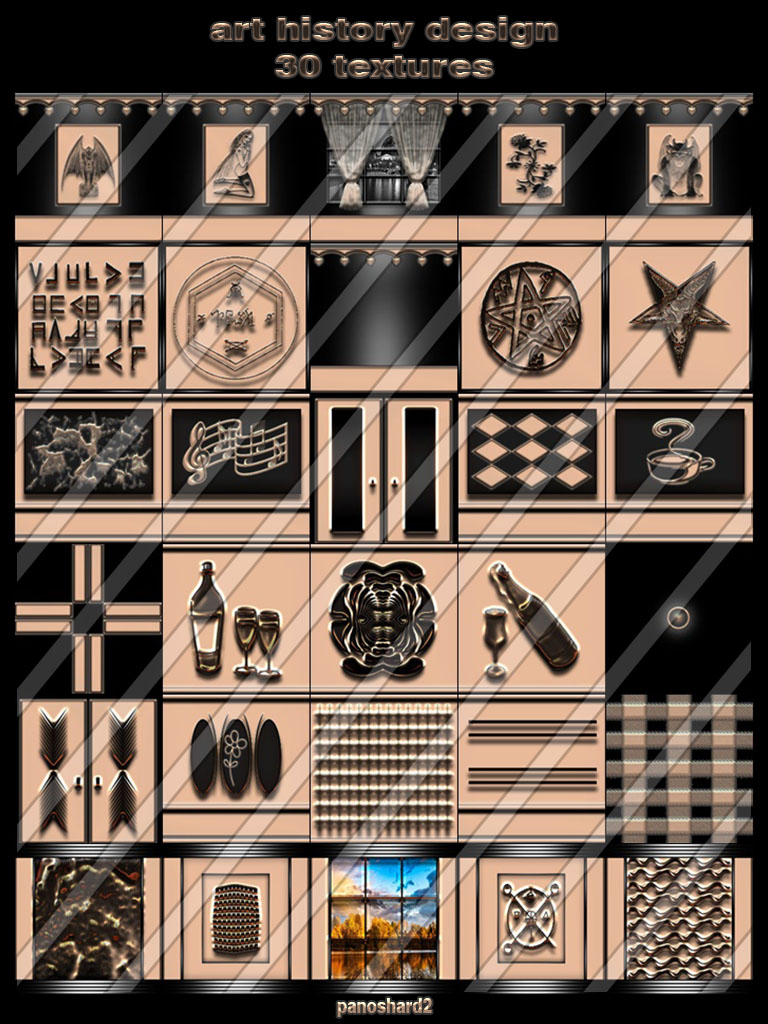 party collection club 30 textures for imvu