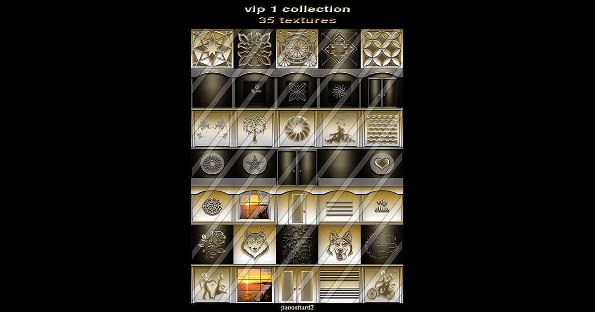 vip 1 collection 35 textures for imvu