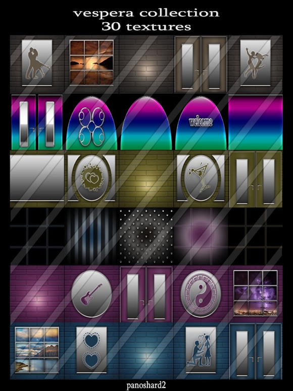 zodiac collection pari 30 textures for imvu