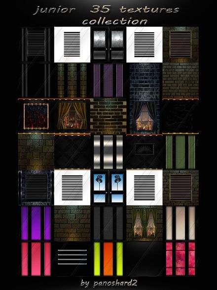 christmas and santa collection purple 35 textures