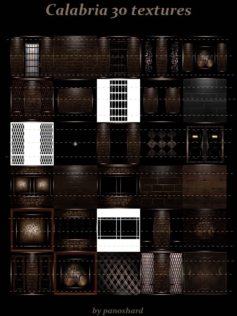 railings collection anri 25 textures for imvu