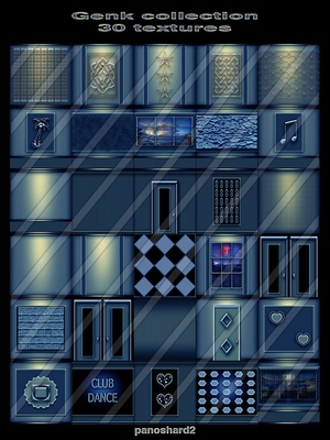 The blue of the ocean 30 textures for imvu