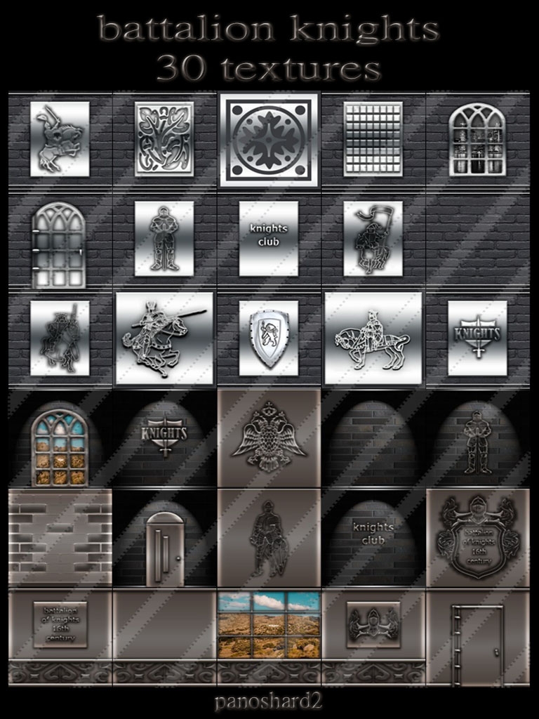 battalion knights 30 textures