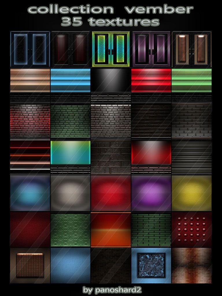 blue tc collection 25 textures for imvu