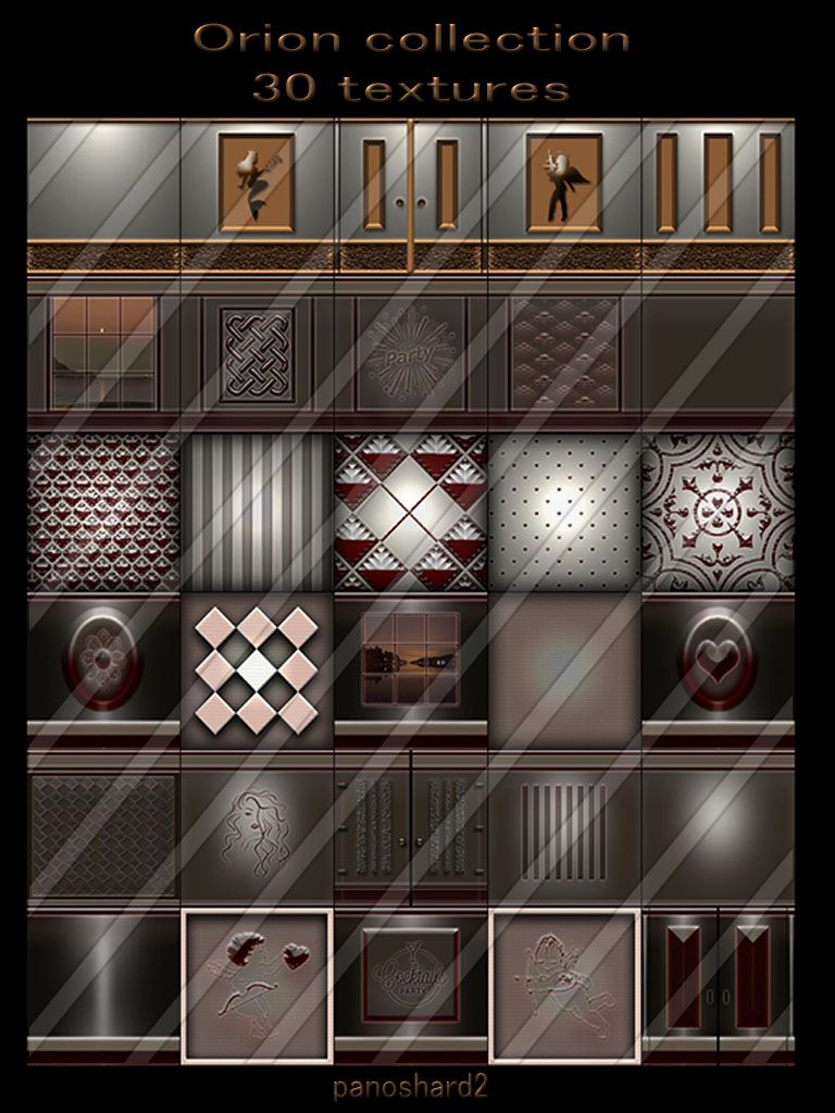 Rusty collection room 30 textures