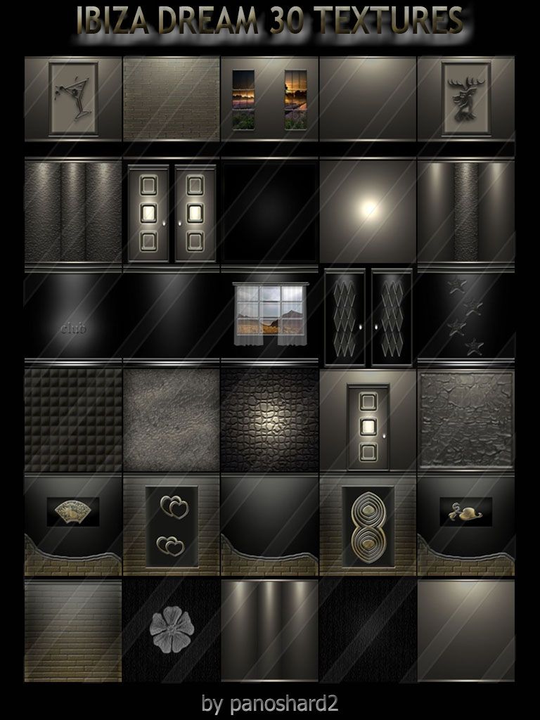 blue tc collection 25 textures for imvu