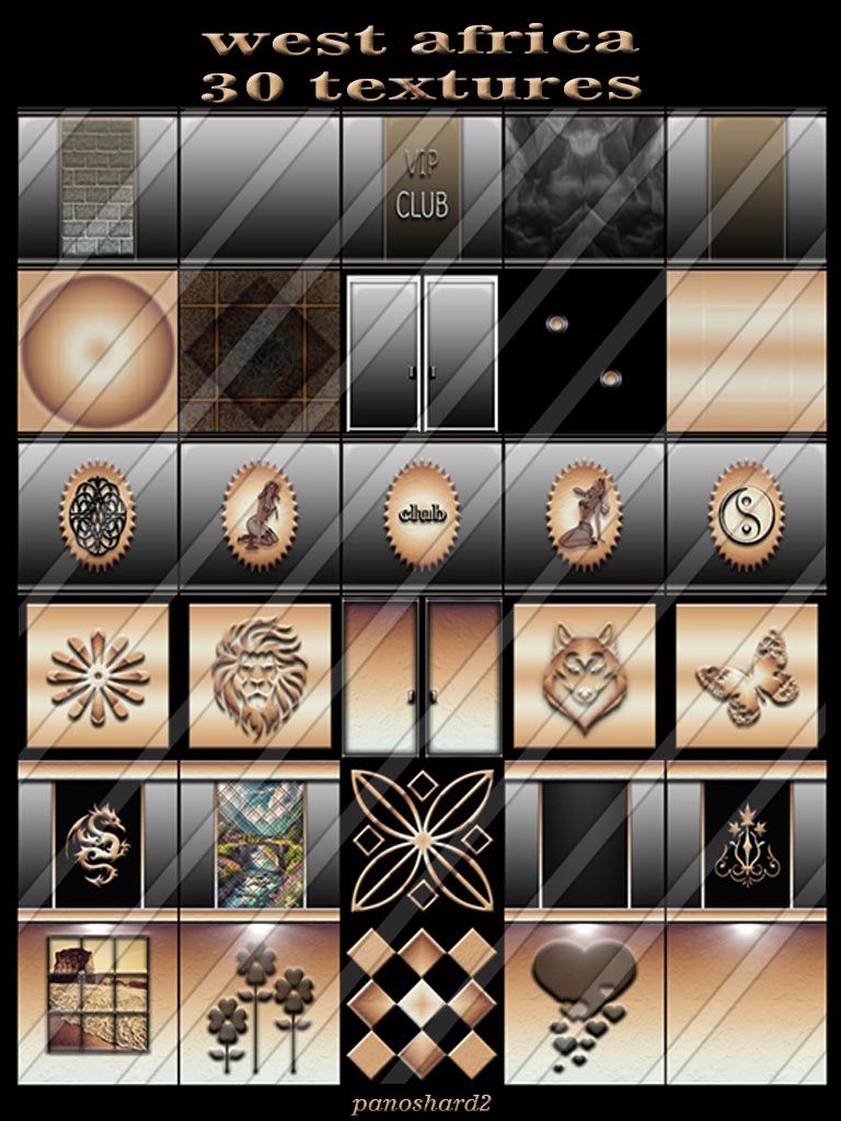 yellow collection 30 textures for imvu