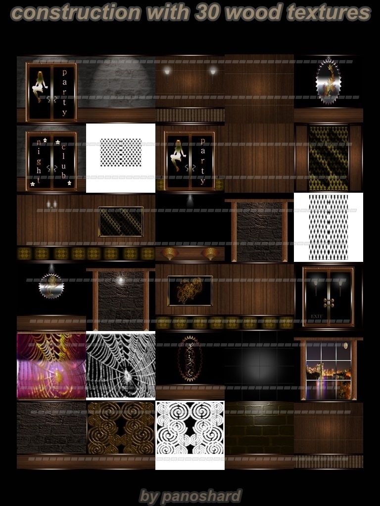 lost package collection 30 textures for imvu